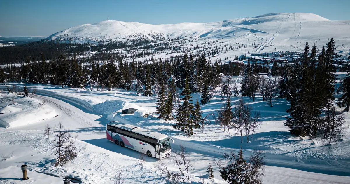 NOR-WAY Bussekspress | Ta bussen til vinterferien