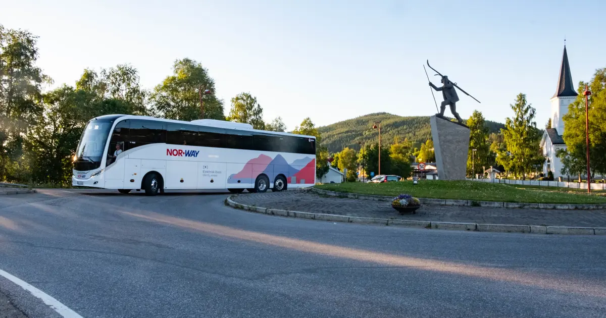NOR-WAY Bussekspress | NOR-WAY feirer første el-buss med tilbud